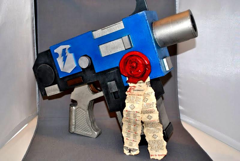 Bolt Pistol Bolter Cosplay Kit Laser Prop Lasercut Bolt Pistol